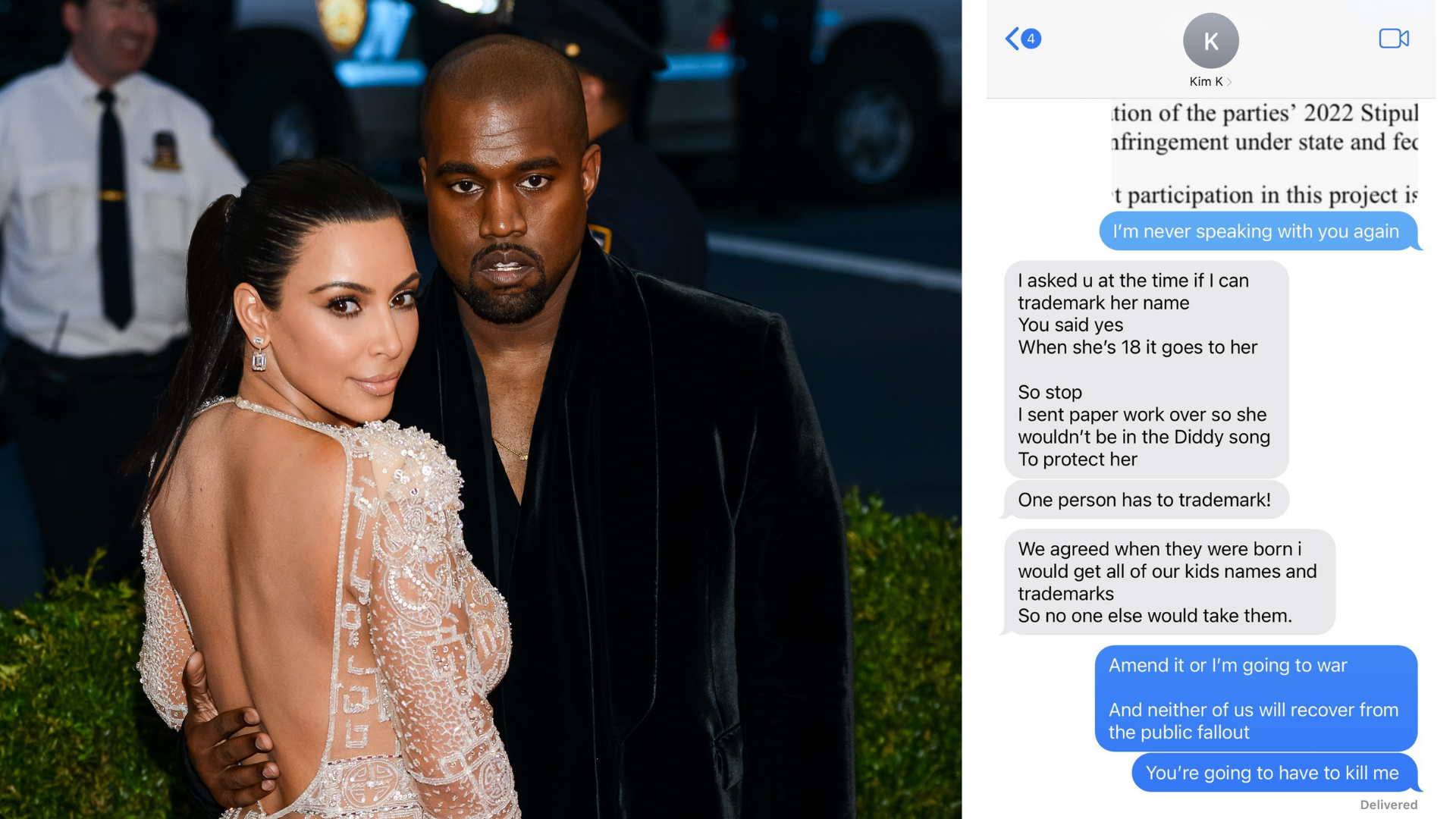 Kanye West threatens legal action against Kim Kardashian amid Diddy track | Al Bawaba